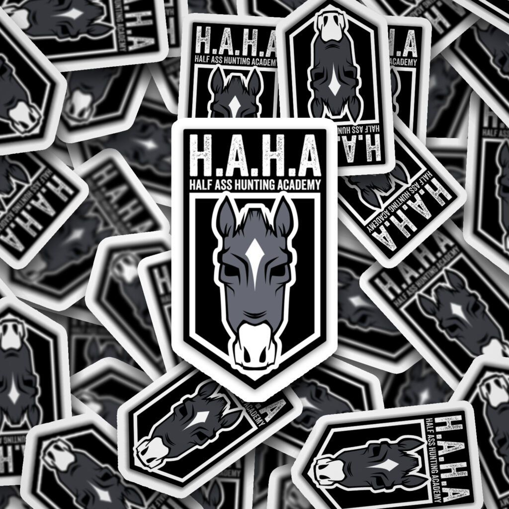 HAHA Donkey Sticker - Shoot2Hunt