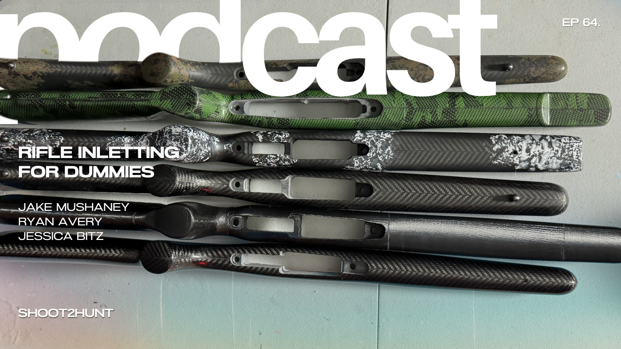 64. (Part 3) Rifle's Deconstructed: Inletting for Dummies - Shoot2Hunt